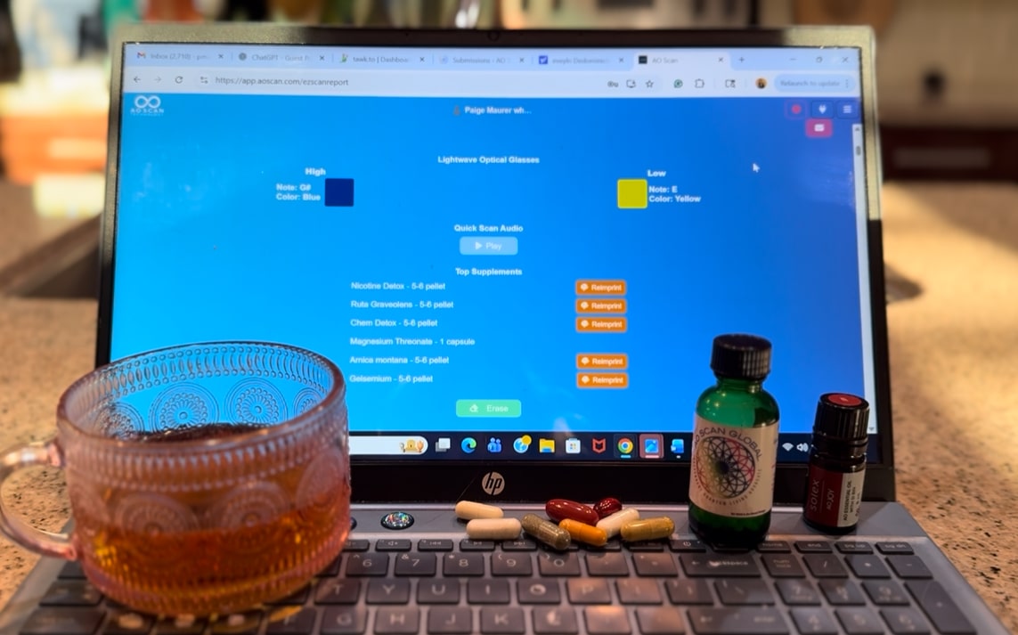 AO Scan EZ Scan: Meu Ritual Diário Simples de Frequência